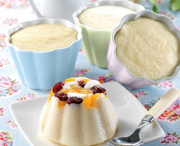 Semoule de riz au lait et fleur d’oranger - Recette Tipiak